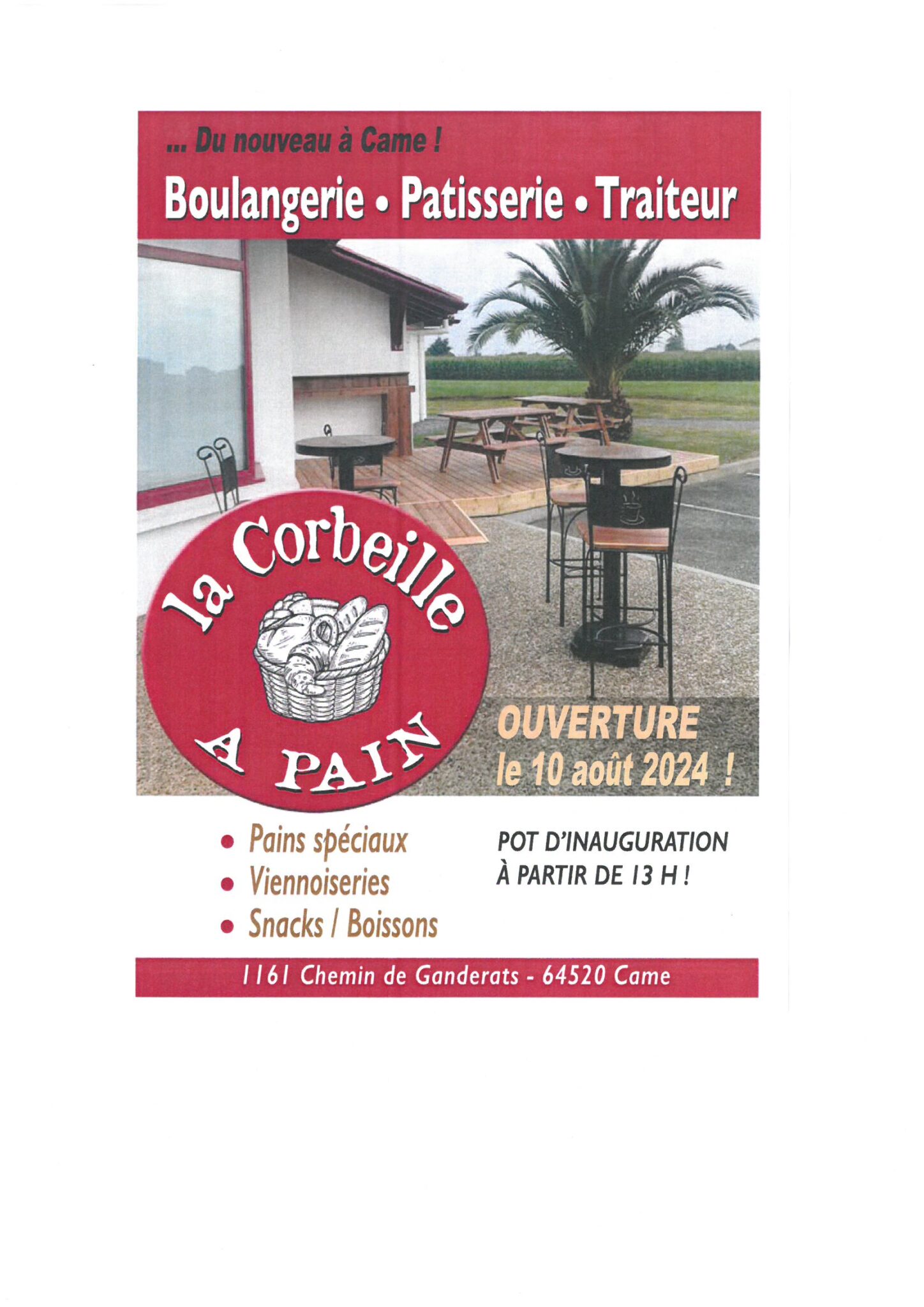 Boulangerie-Pâtisserie-Traiteur - Mairie de Came