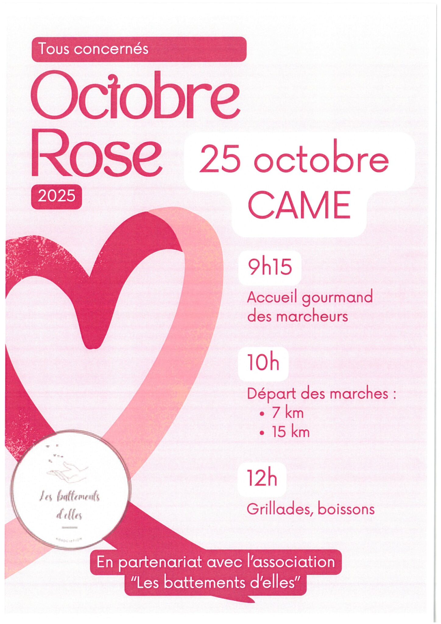 OCTOBRE ROSE - Mairie de Came
